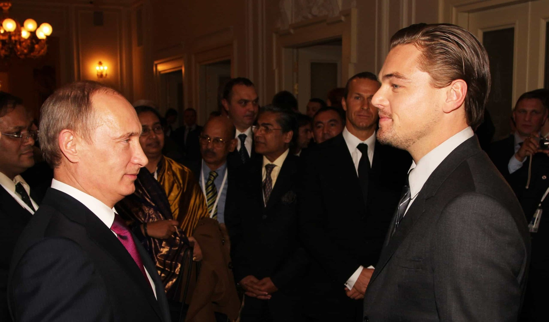 When celebrities met Putin