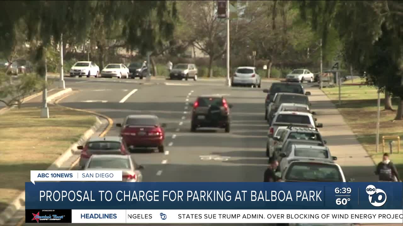 Mayor's budget proposal includes plan to charge for parking at Balboa Park