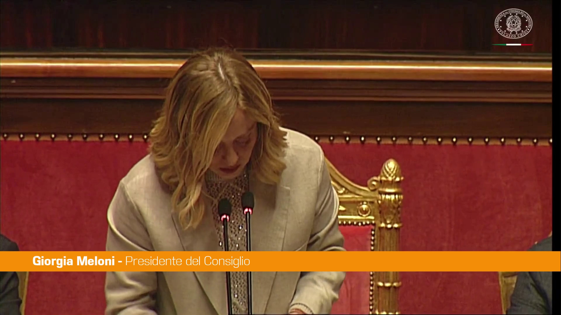 Duello Meloni Renzi Al Question Time In Senato