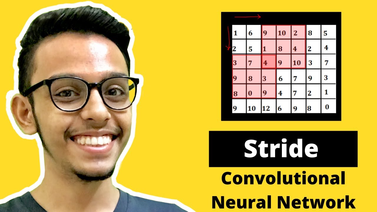 Stride in Convolutional Neural Network (CNN)