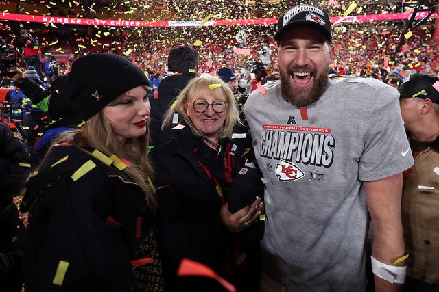 Donna Kelce Is ‘Holding Onto Mementos’ From Taylor Swift and Travis ...
