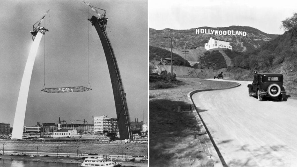 28 Photos of Iconic Landmarks in Their Early Days