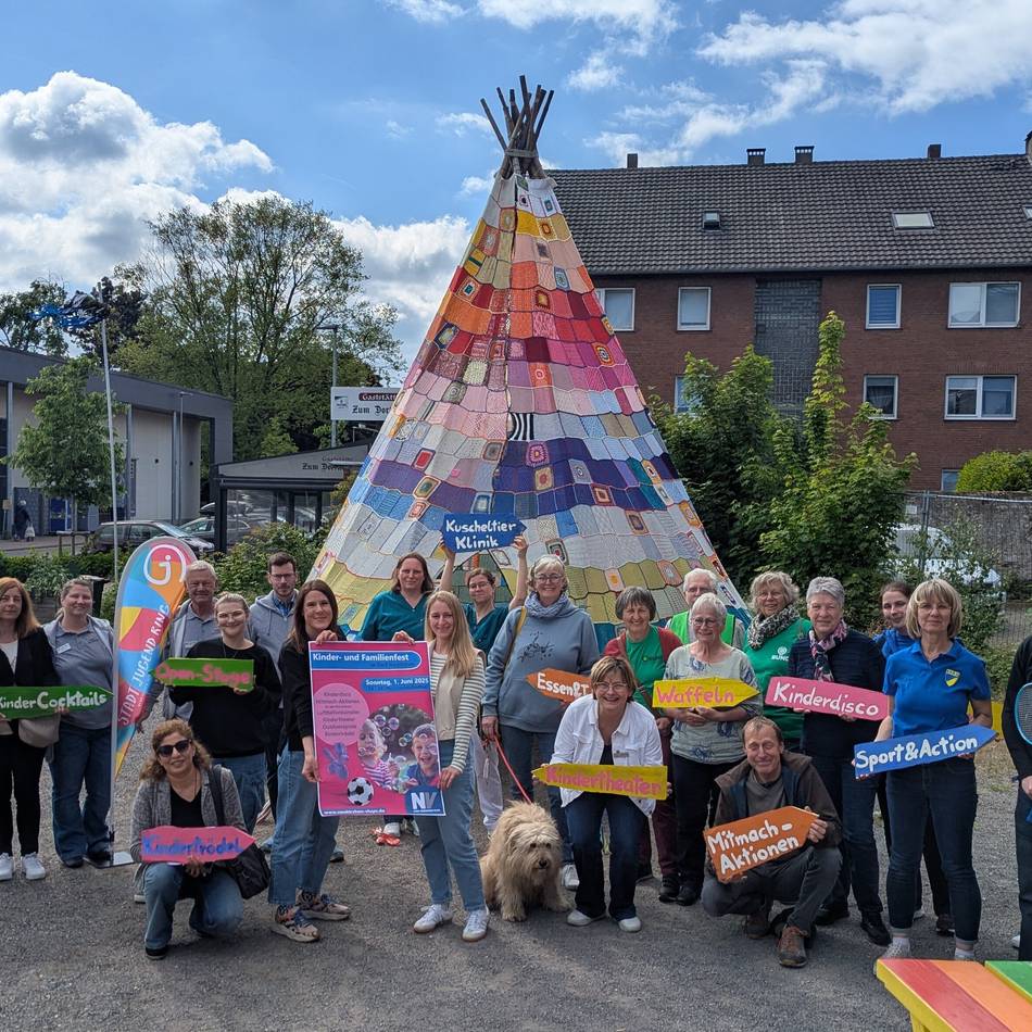 Ein Dorf ganz fest in Kinderhand