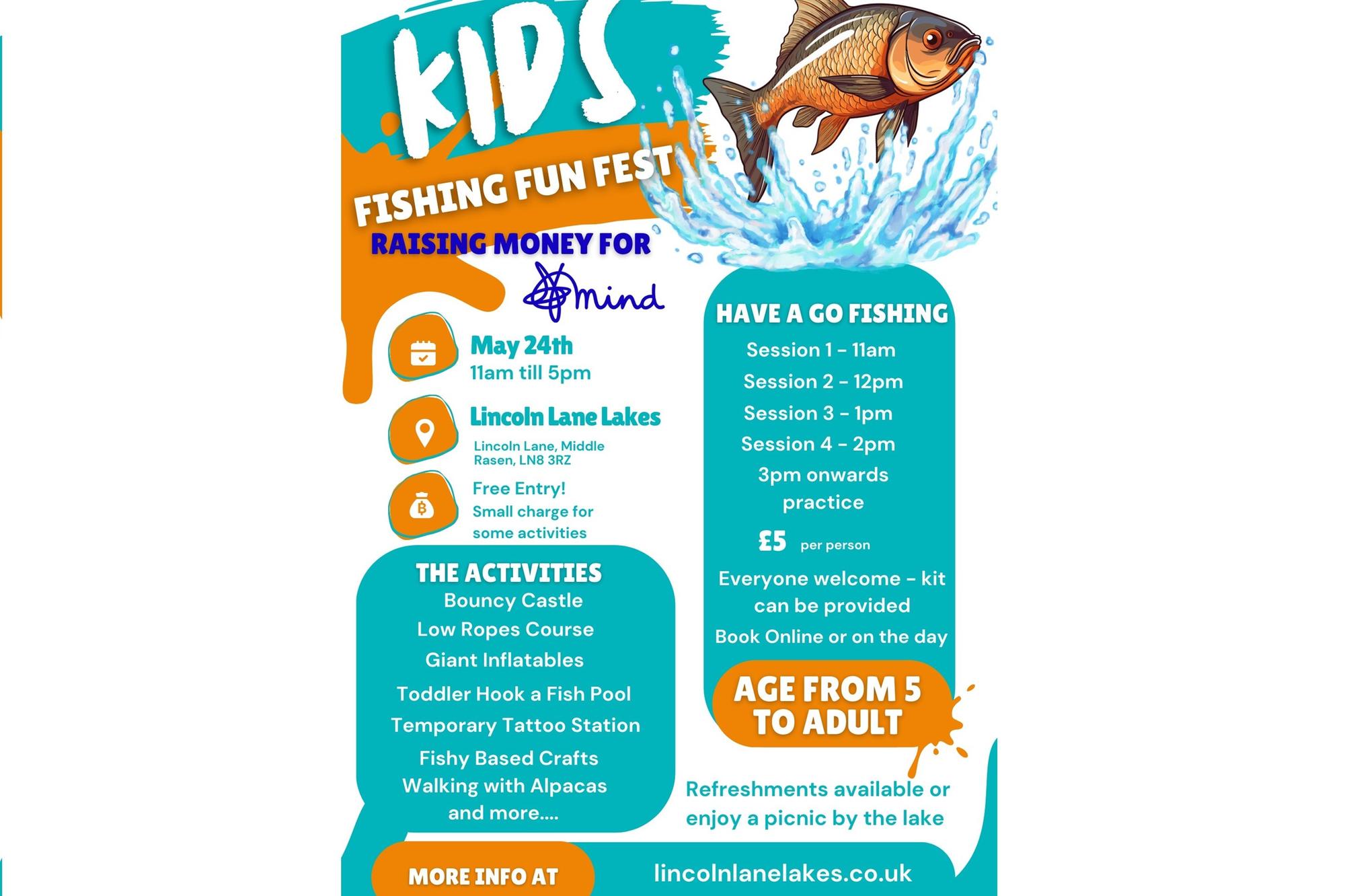 Kids fishing fun fest set to make a splash for charity