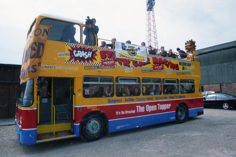 IN PICTURES: Boston United open-top bus tour and civic reception, May 2000