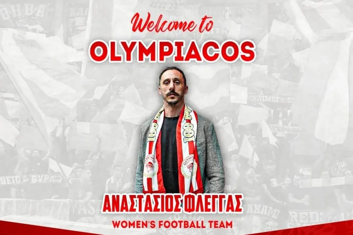 Ολυμπιακός, ποδόσφαιρο γυναικών: Ο Αναστάσιος Φλέγγας πρώτος προπονητής ...