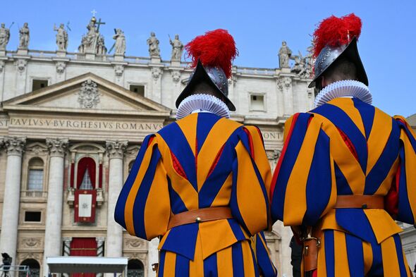 The world's smallest army with tailor-made uniforms that have 154 pieces