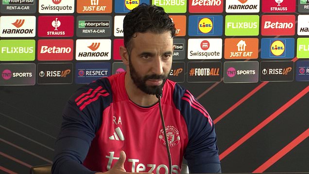 Amorim calls his Man United 'worst in 50 years' before European clash