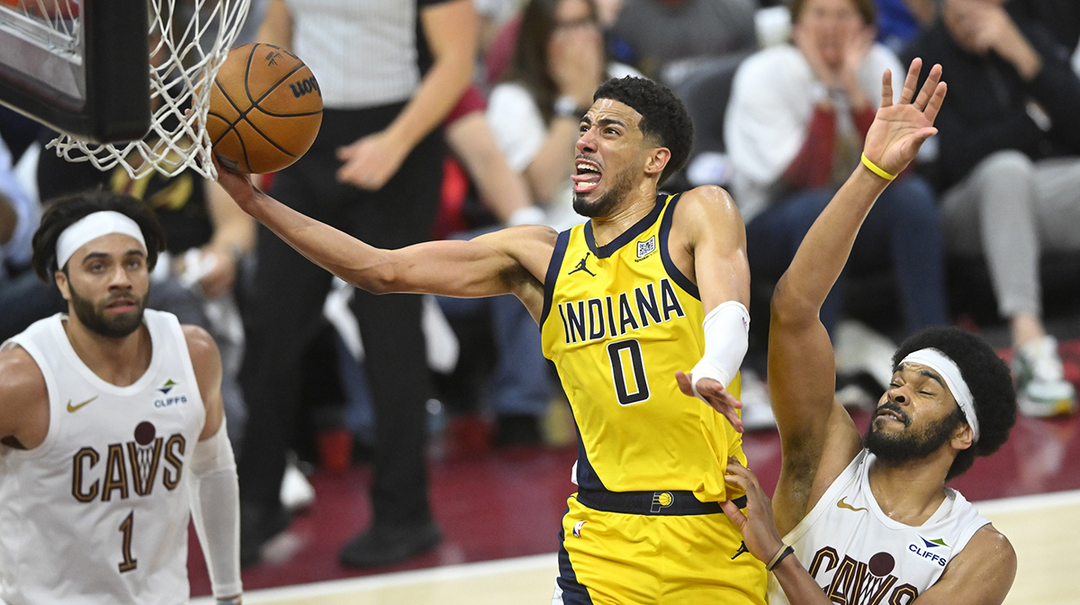 Pacers’ Tyrese Haliburton drops mic on Cavs fans chanting ‘overrated’