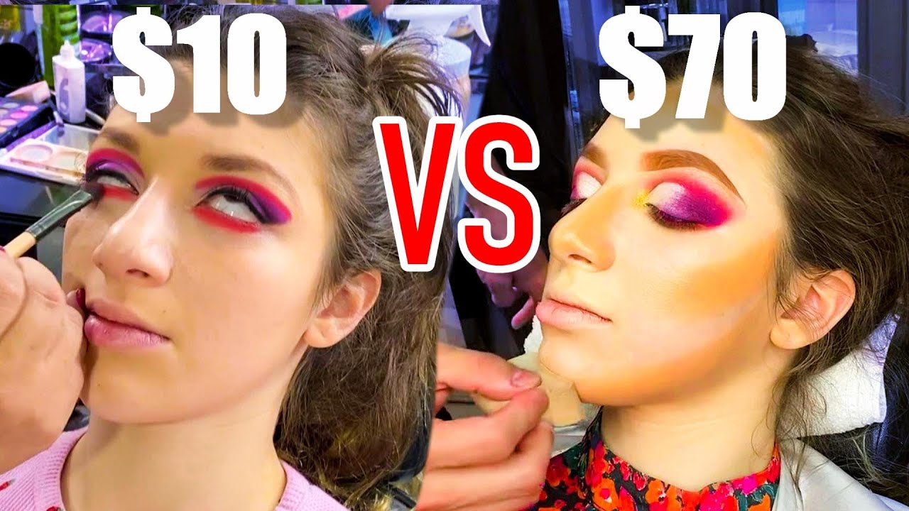 My crush rates cheap versus expensive date night makeup