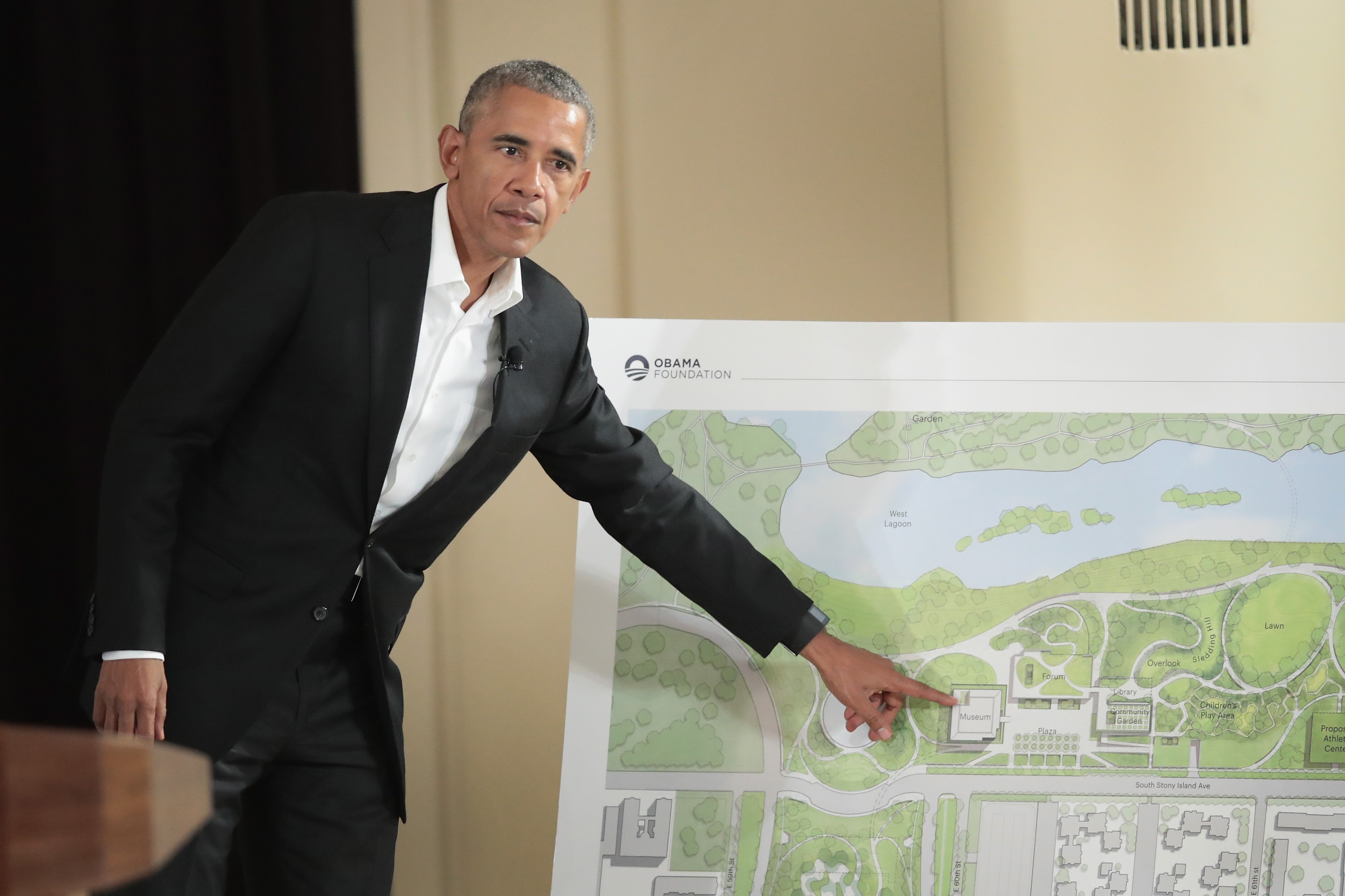 Obama Library Update: Foundation Hits Back At Trump Claims