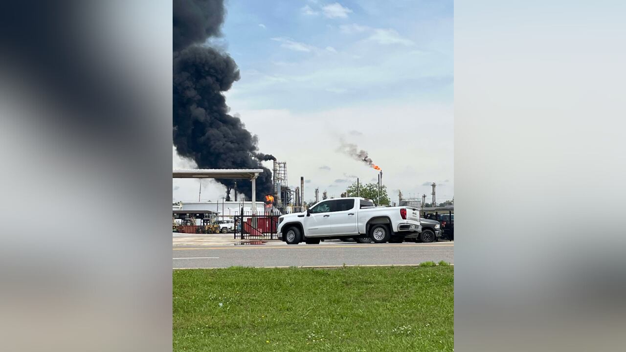 4 being evaluated after fire at Hunt Refining Company in Tuscaloosa