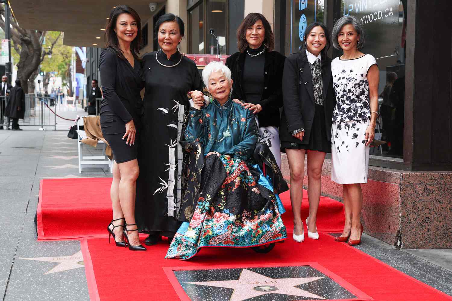 Ming-Na Wen Celebrates Lisa Lu Getting Her Walk of Fame Star at 98 ...