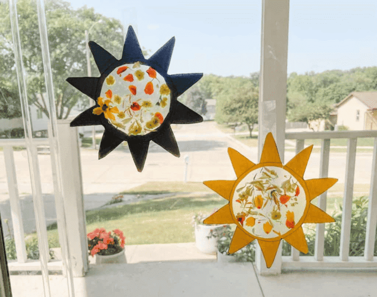 20 Fun & Colorful Suncatcher Crafts for Kids to Make