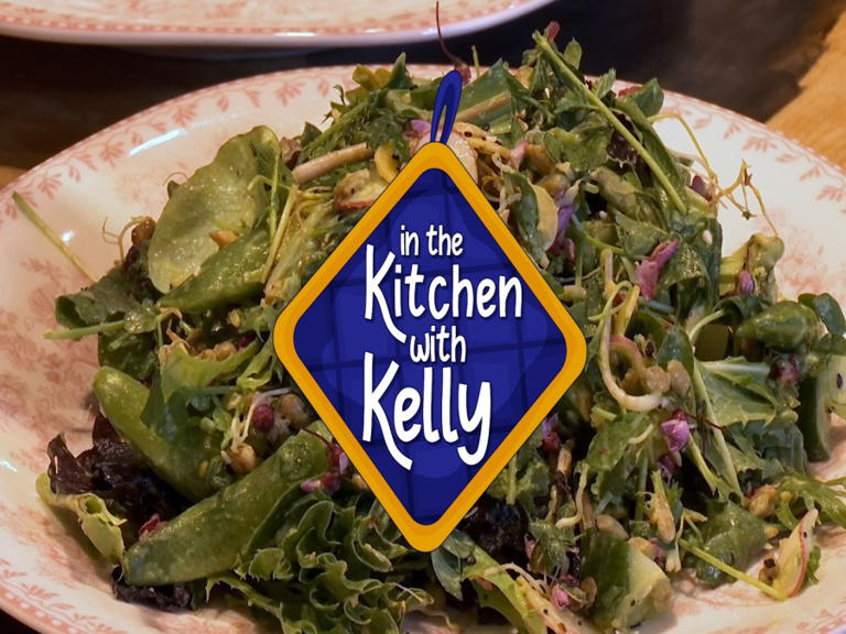 In the Kitchen with Kelly: Fresh Spring Salad recipe with Chef Travis ...