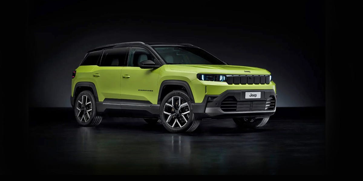 Jeep Reveals It Will Keep Compass EV and Hybrids Out of the US
