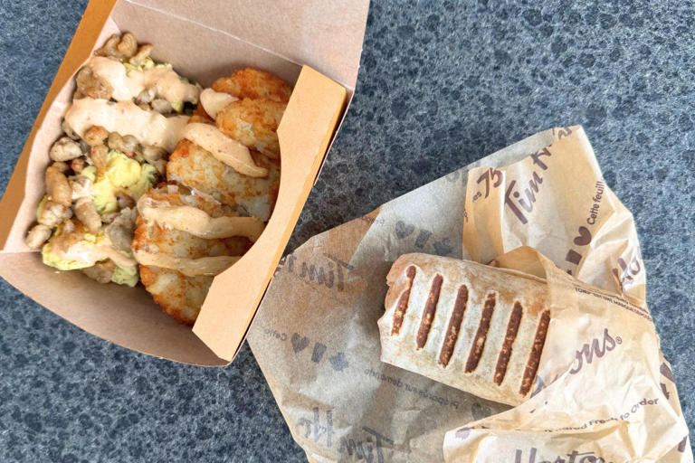 I Tried Ryan Reynolds’ New Tim Hortons Breakfast Box and Bieber Needs ...