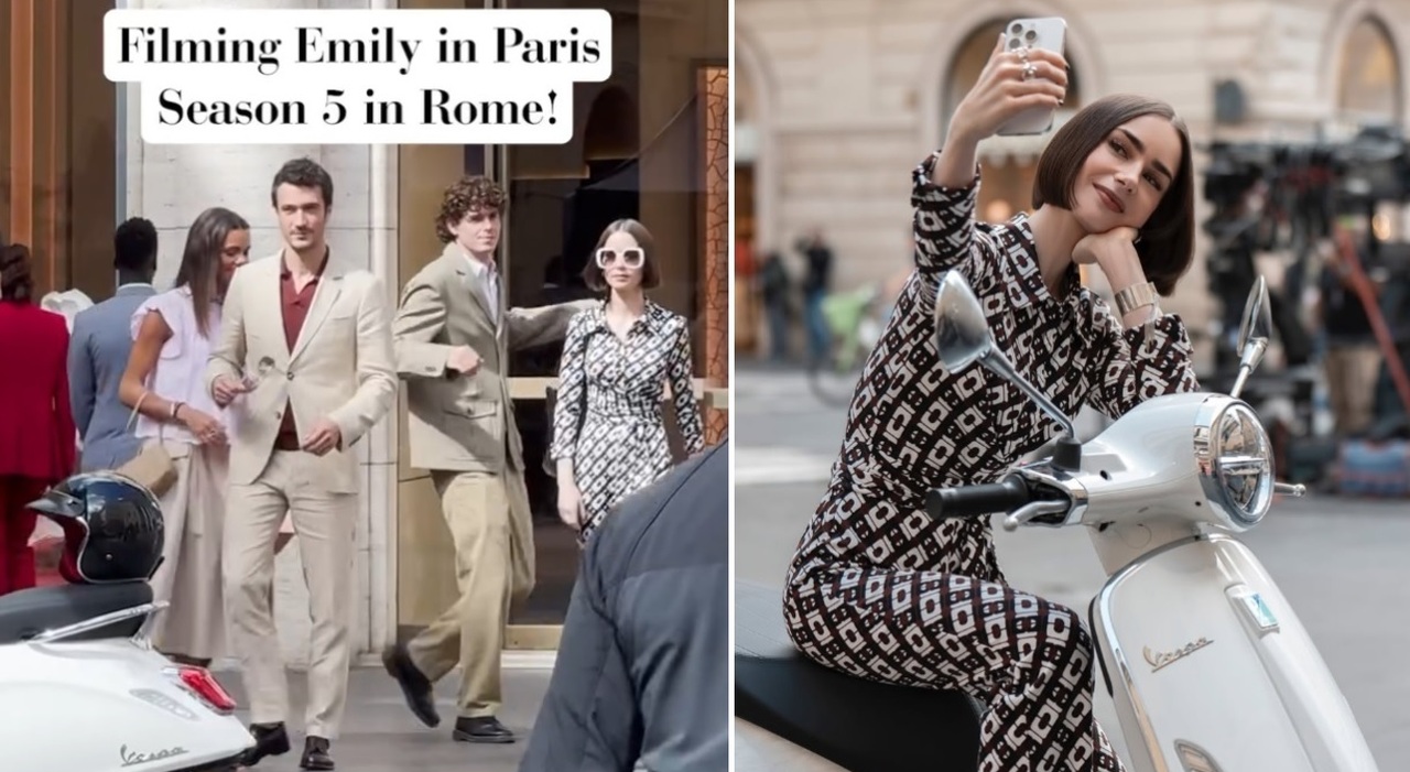 Emily in Paris torna a Roma: al via le riprese nella Capitale