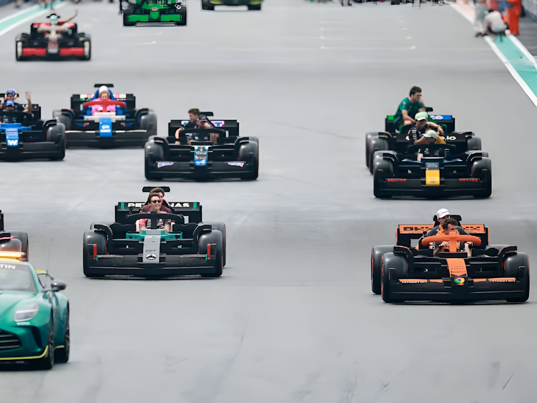 Formula 1 Meets LEGO: The Extraordinary Miami Grand Prix Drivers' Parade