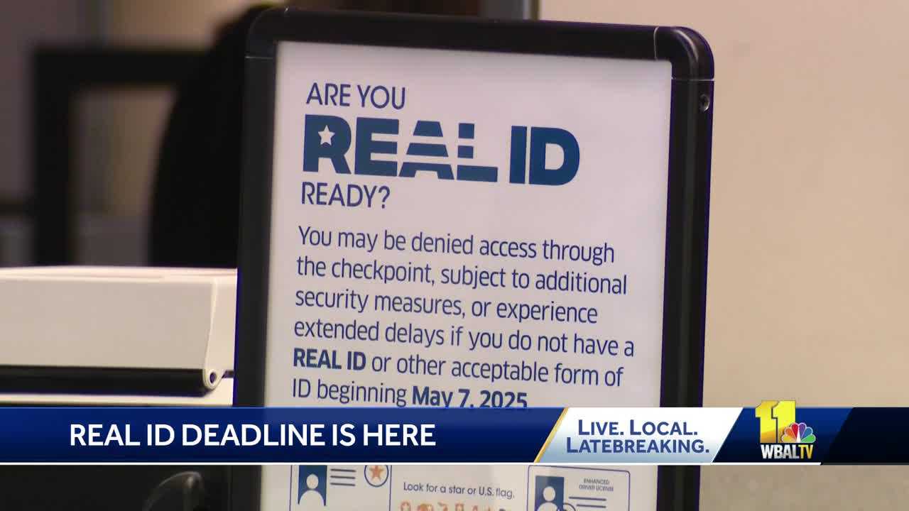 Fines for Maryland travelers without REAL ID begin Feb. 1
