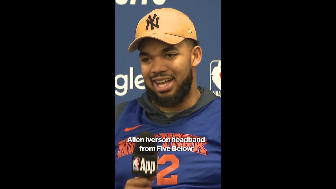 Karl-Anthony Towns was that kid who went to Modell's to get his Knicks gear