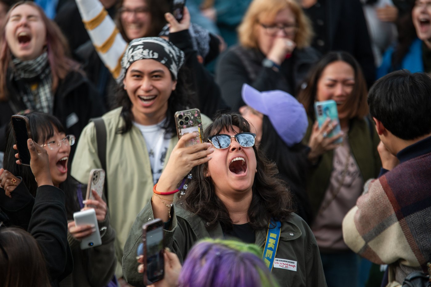 Photo Gallery: Hundreds let it all out at 'euphoric' scream event in ...