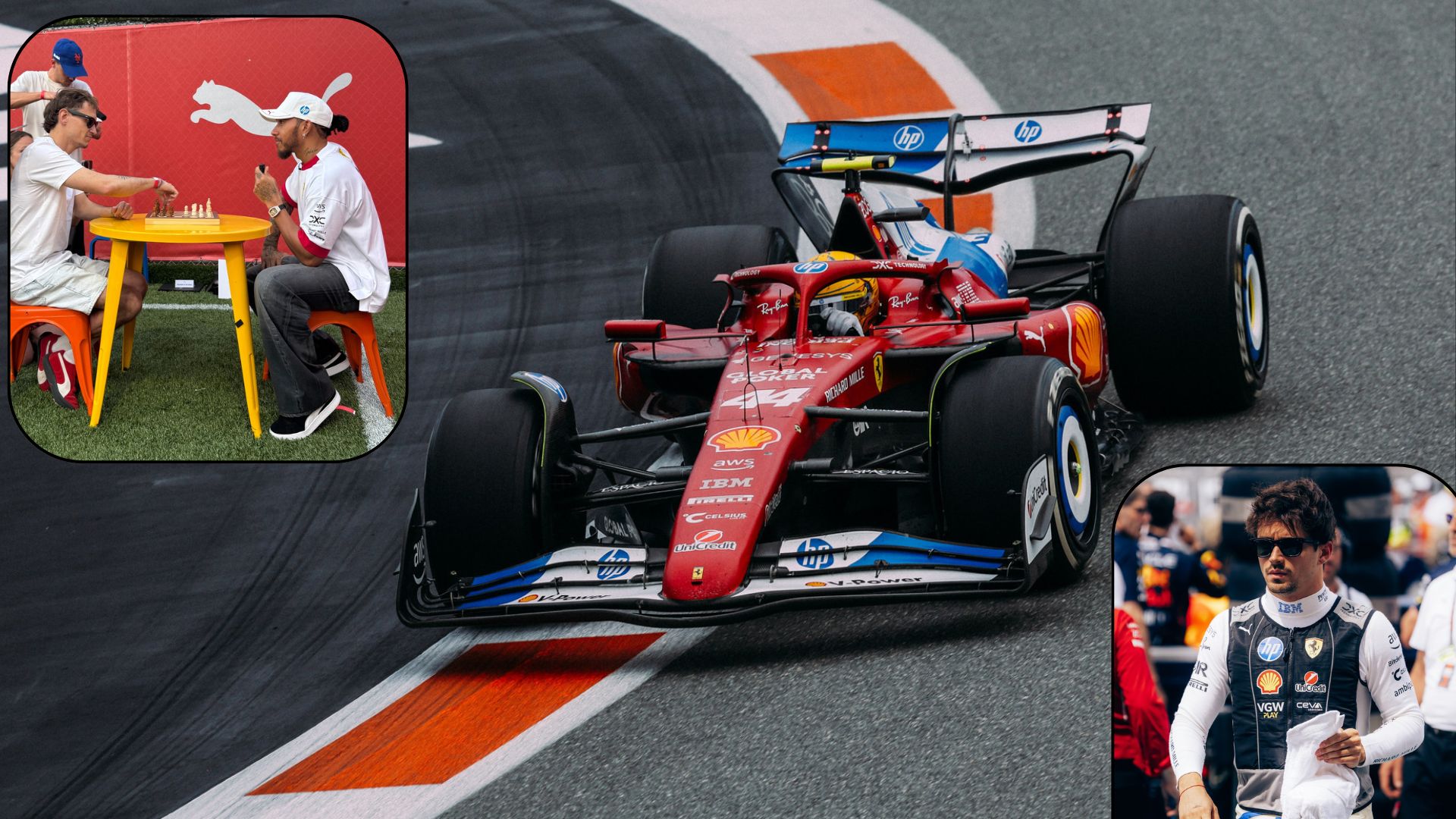 Lewis Hamilton’s Ferrari Friction