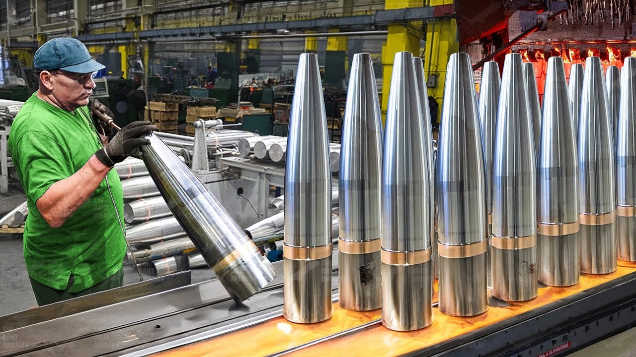 Inside US Massive Factory Producing Scary Explosive Projectiles