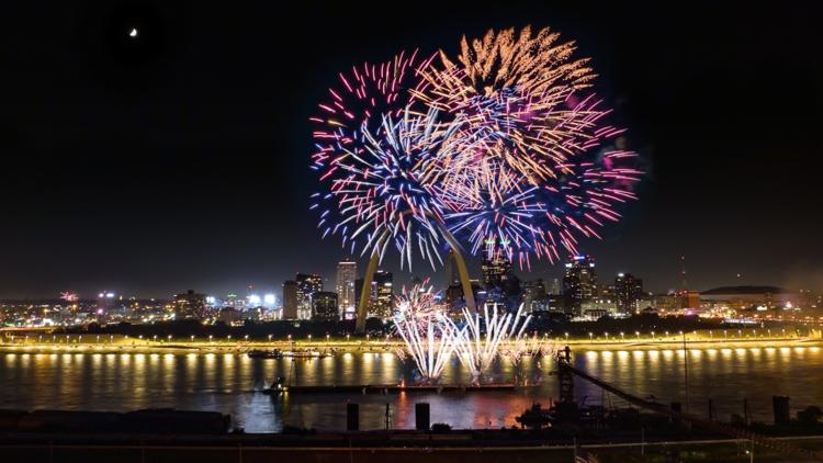 List: Fourth of July fireworks displays, celebrations in the St. Louis area