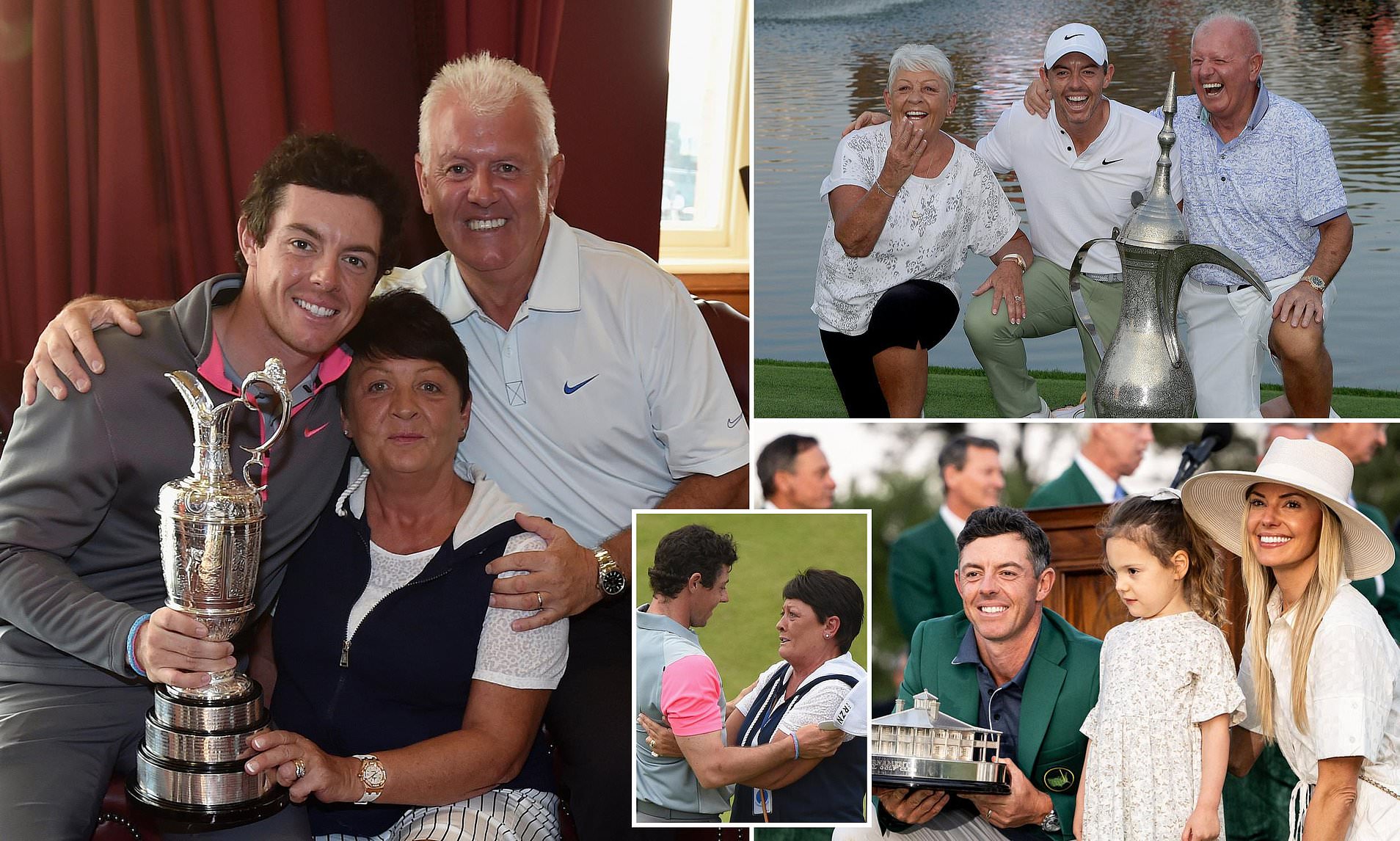 Rory McIlroy reveals he was reduced to a 'mess' after seeing his mum ...