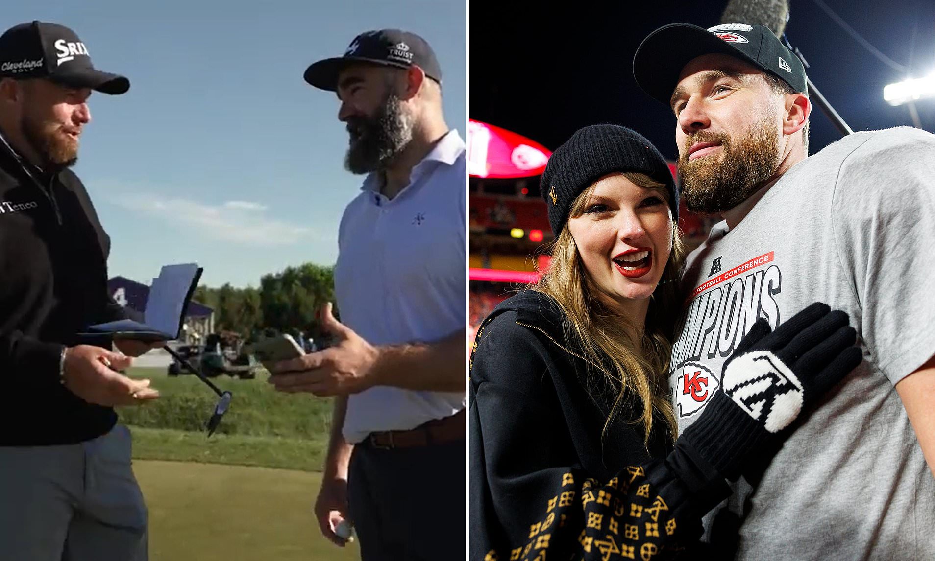 Golf star Shane Lowry tells Jason Kelce how Taylor Swift inspired shock ...