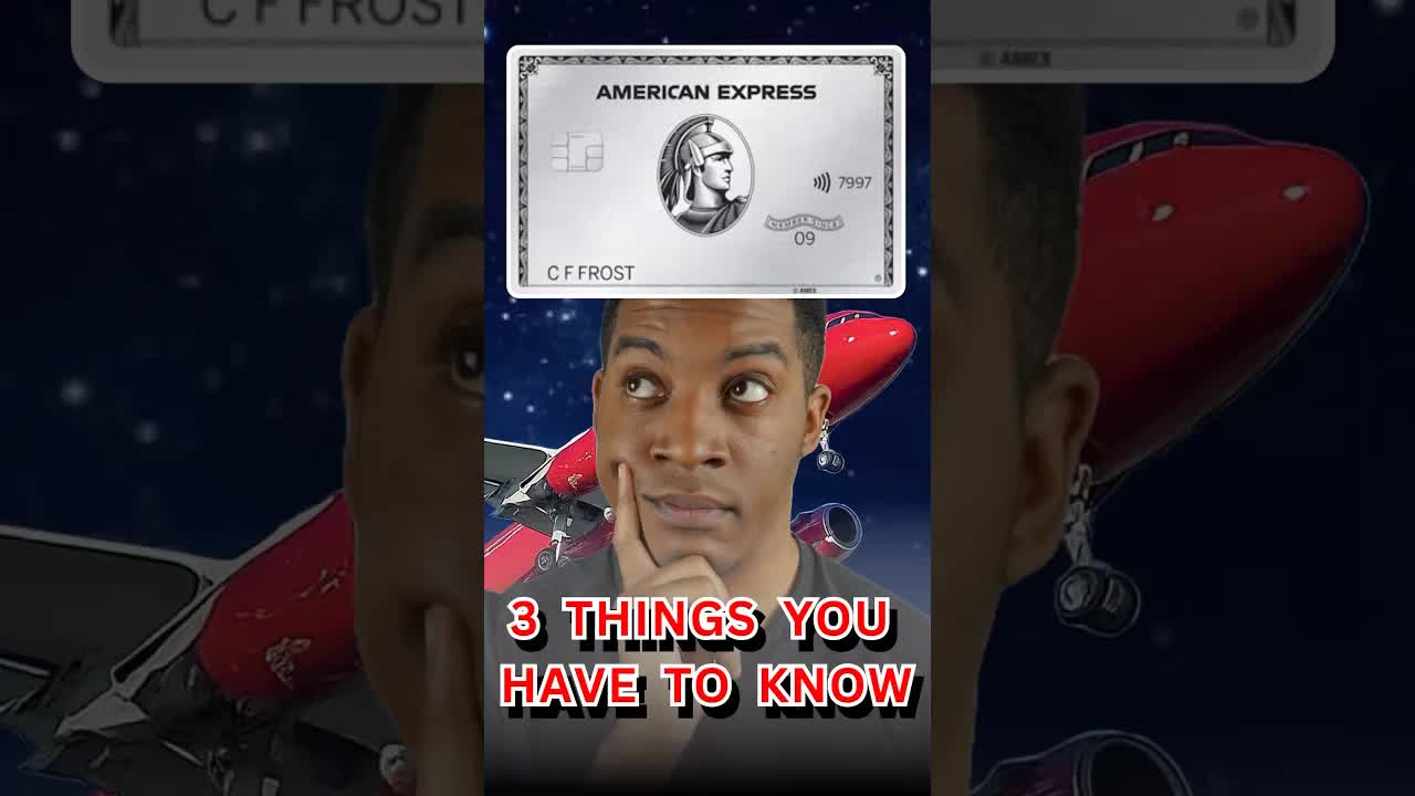 American Express Platinum Card: 3 Things You NEED To Know!