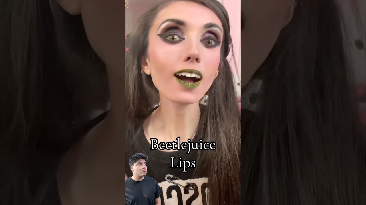 Trying The Beetle Juice Lips