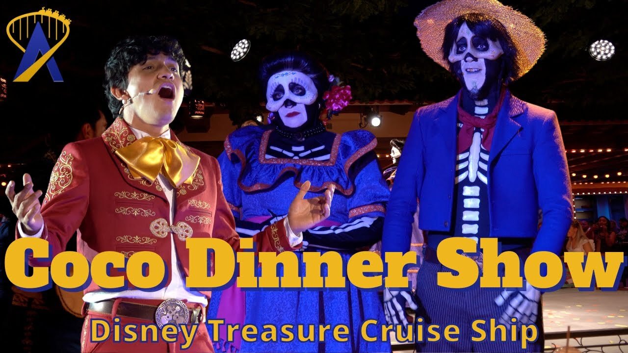 Full Plaza de Coco Day of the Dead Restaurant Dinner Show on the Disney ...