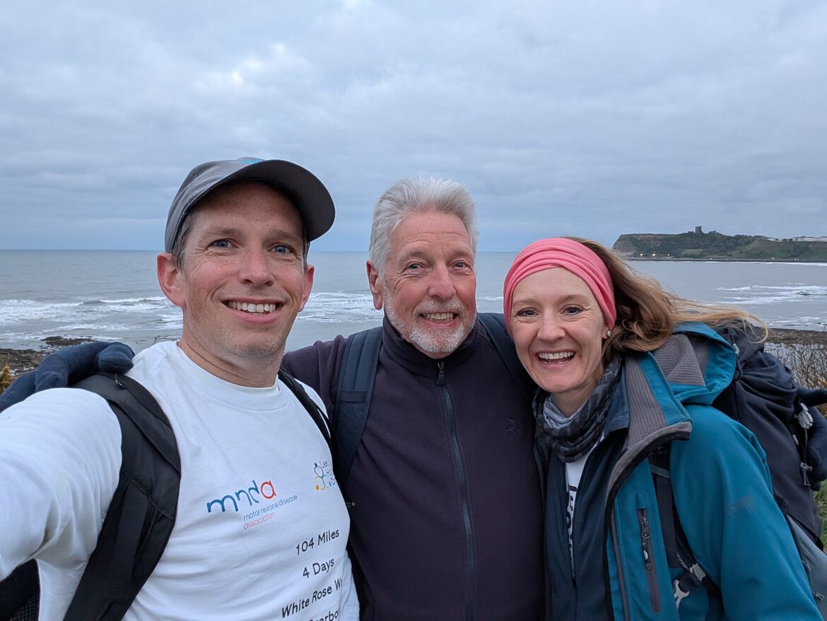 Leeds man completes epic 104-mile walk to Scarborough in memory of his ...