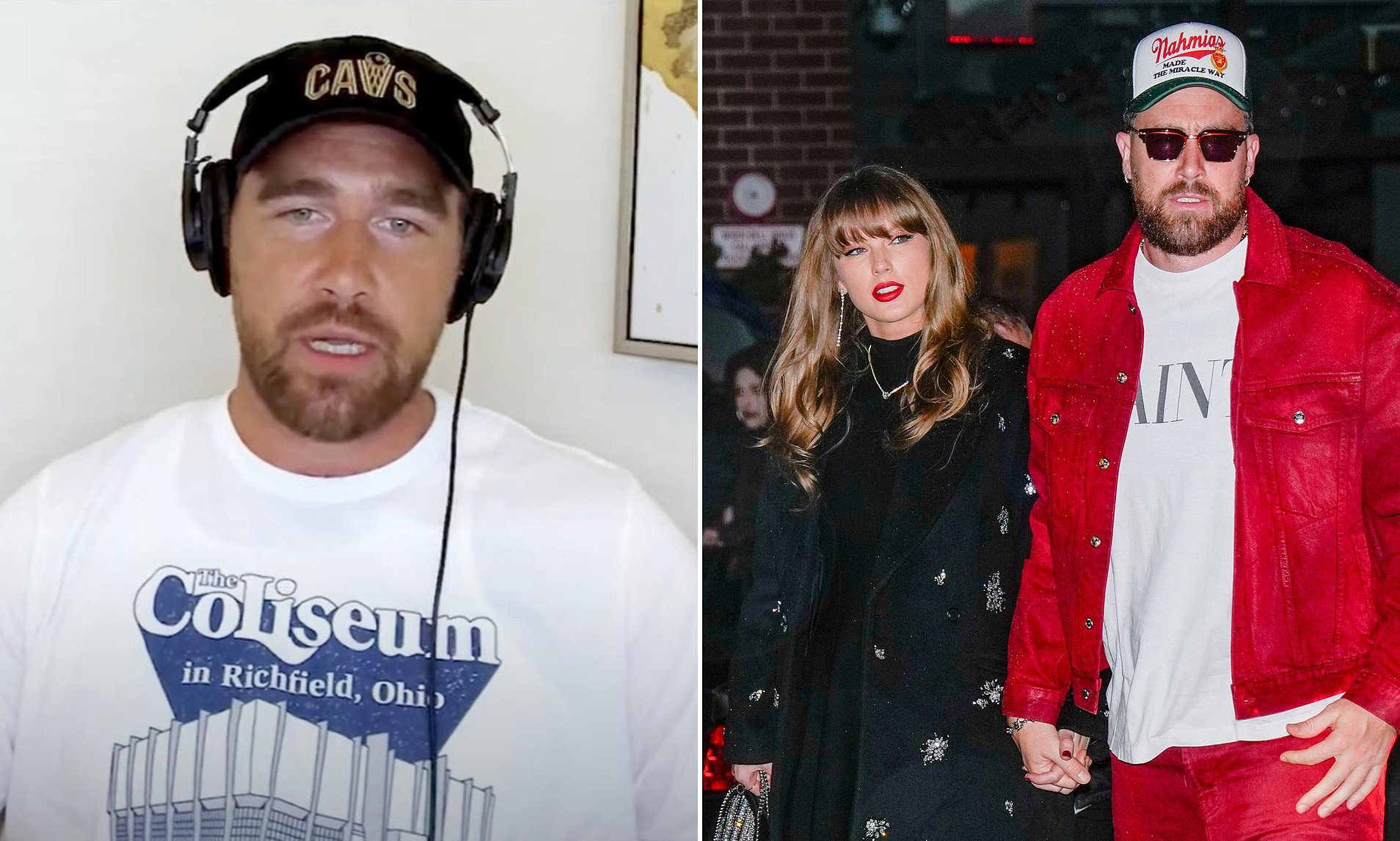 Travis Kelce remains coy on recent trip after he and Taylor Swift ...