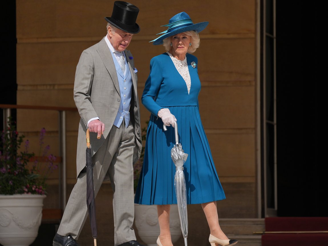 Charles and Camilla Host First Garden Party of the Season