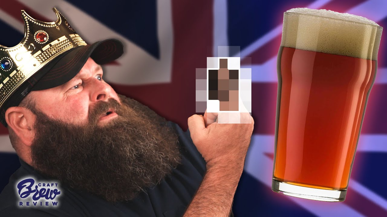 Trying British beers in a full craft brew tasting review
