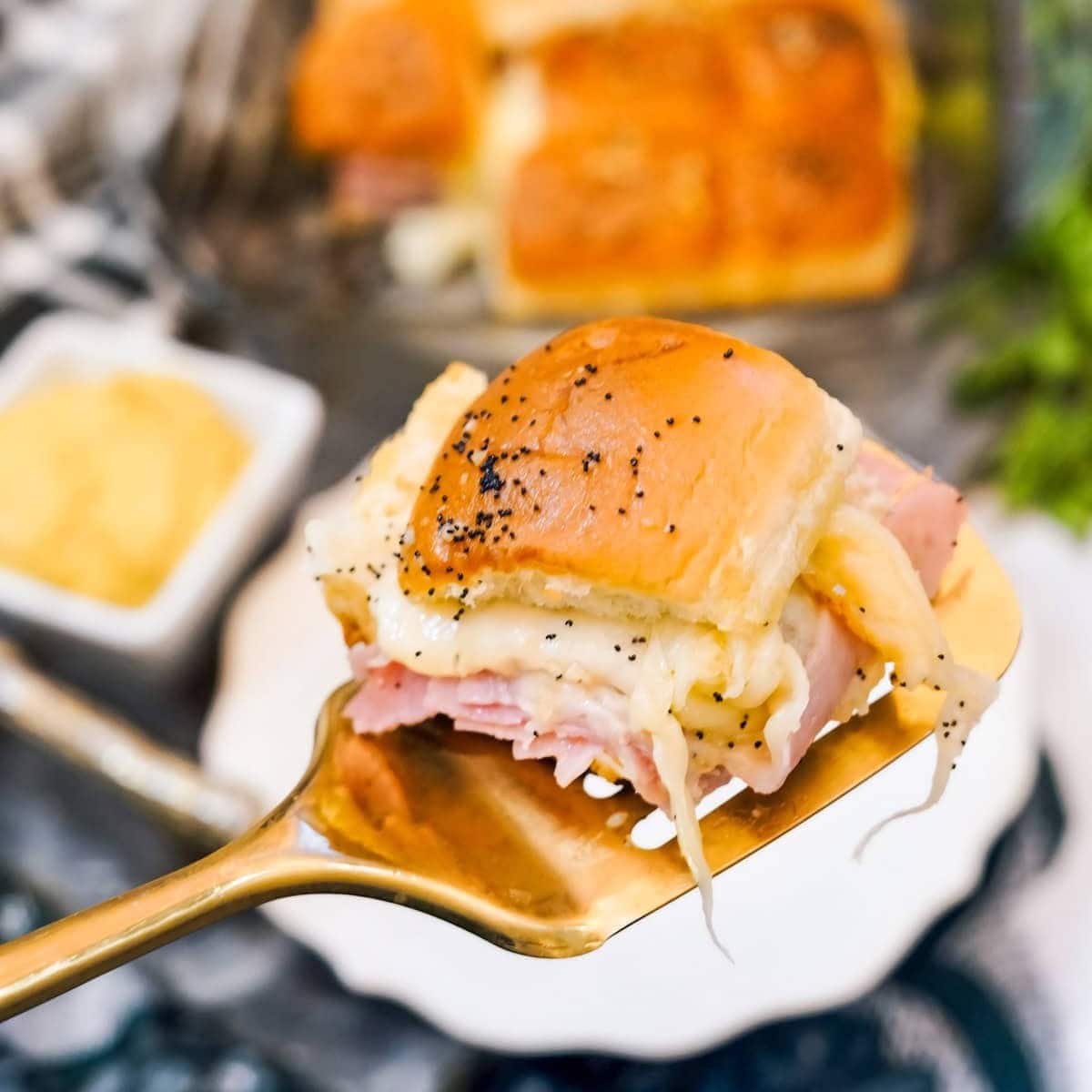 Easy Ham & Swiss Sliders Recipe – Great for Leftover Easter Ham!
