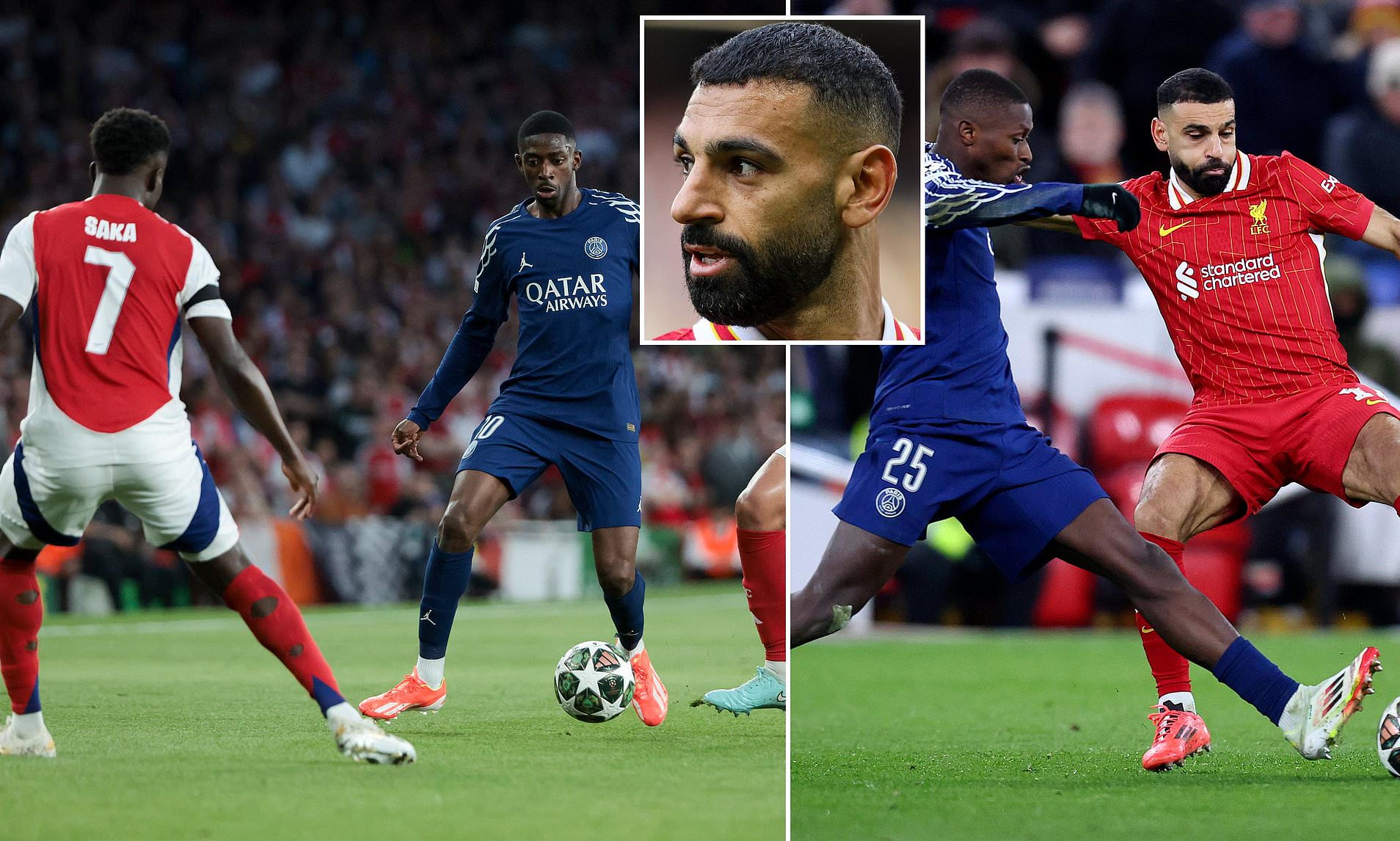 Mo Salah reveals what he told PSG stars after they knocked out ...