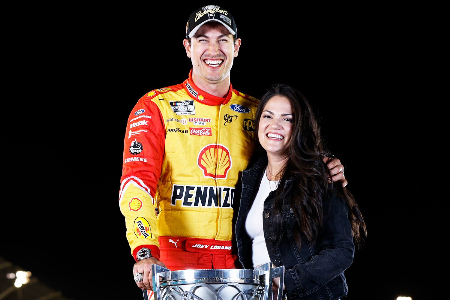 Who Is NASCAR Driver Joey Logano's Wife? All About His High School ...