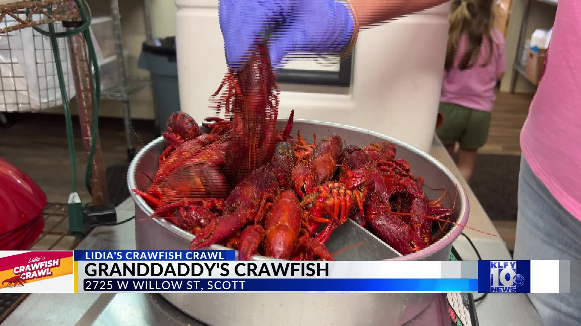 Lidia's Crawfish Crawl: Granddaddy's Crawfish