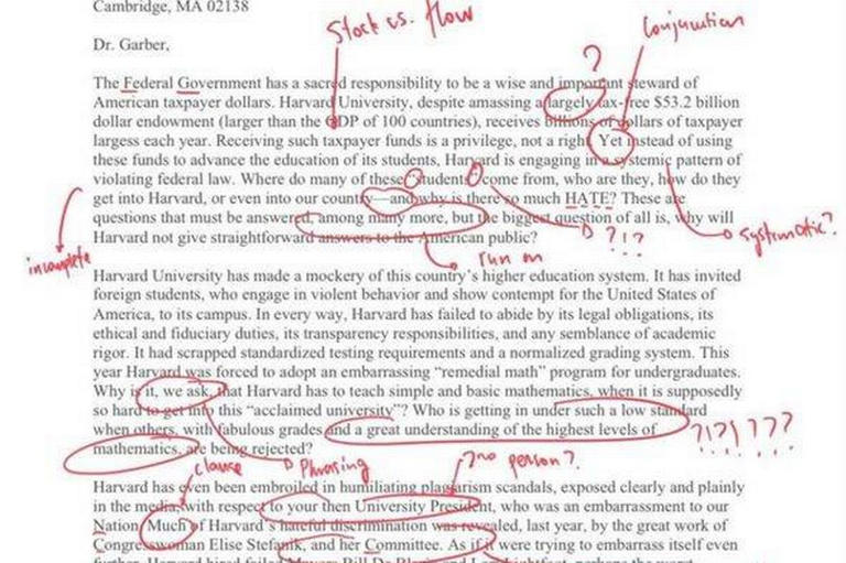 Education secretary humiliated after sending error-riddled letter to ...