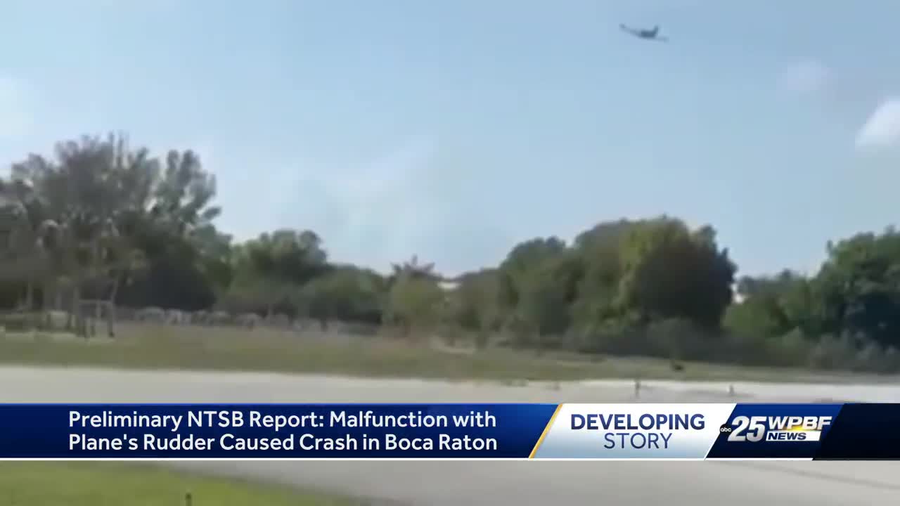 NTSB report details final moments before airplane crashed in Boca Raton