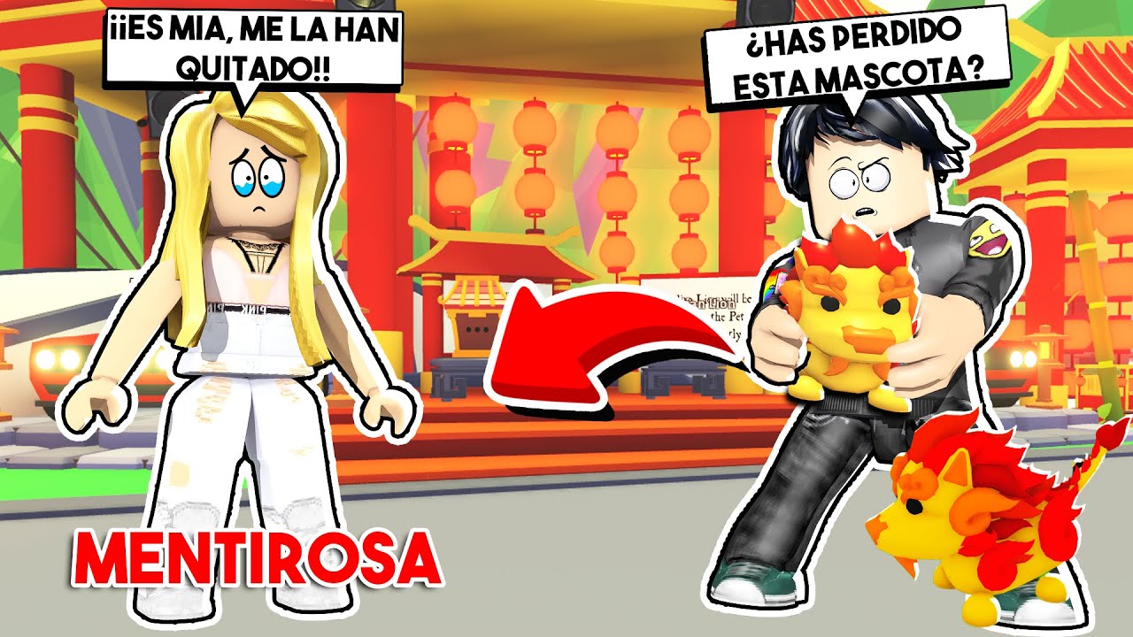 Exponiendo Mentirosos Con Mi León Guardián En Adopt Me Roblox