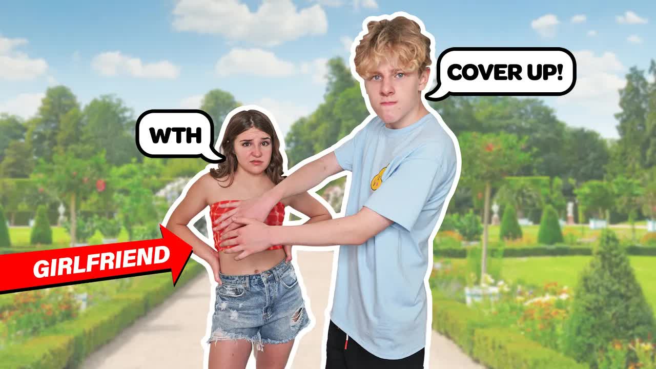 Being An OVERPROTECTIVE BOYFRIEND To See How My Girlfriend Reacts ...