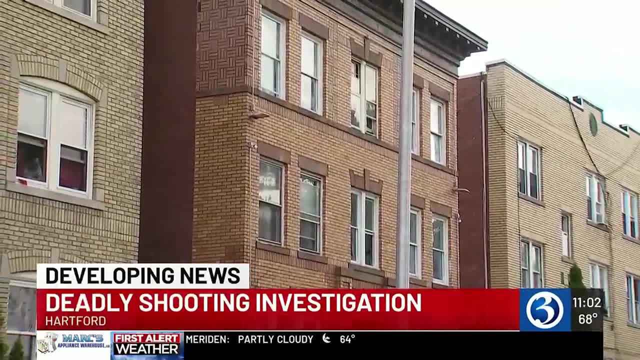 Man dies from shooting outside Hartford apartment building
