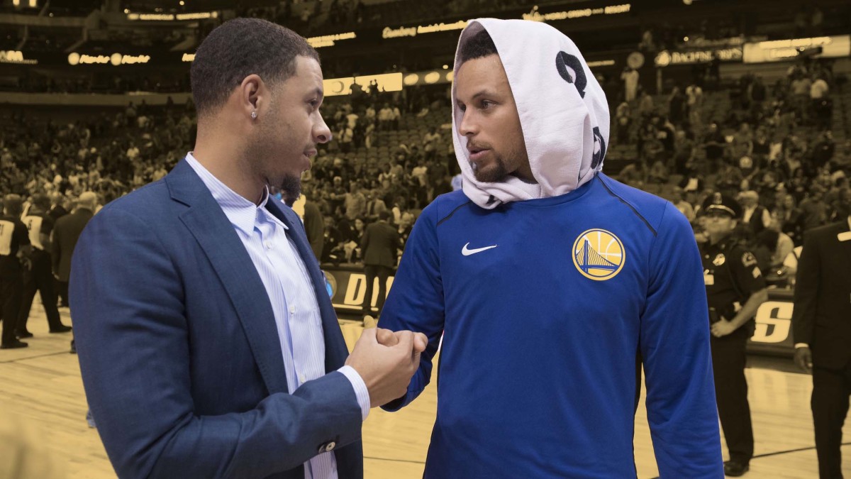 "I'm sure Adam Silver would love that" - Steph Curry jokes about ...