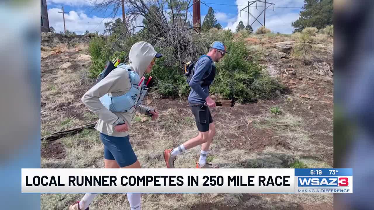 Local runner wins 250-mile race