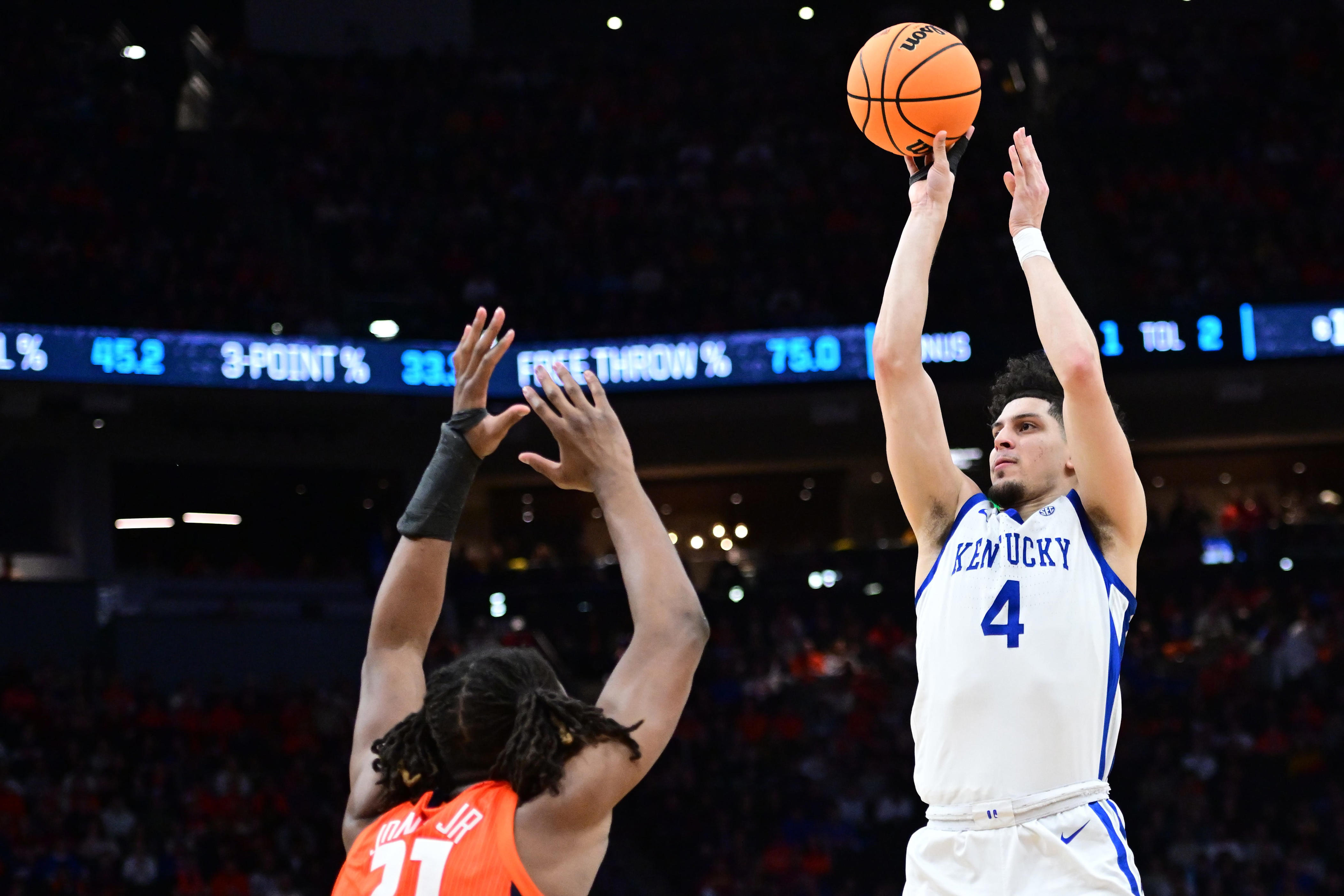 NBA draft expert projects Kentucky guard Koby Brea as a possible second ...